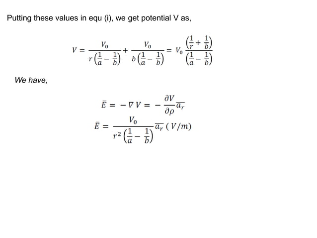 Introduction to Laplace and Poissons equation | PPTX | Physics | Science