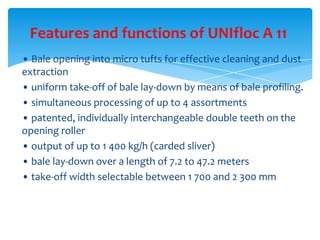 Rieter Blow Room Machine | PPTX