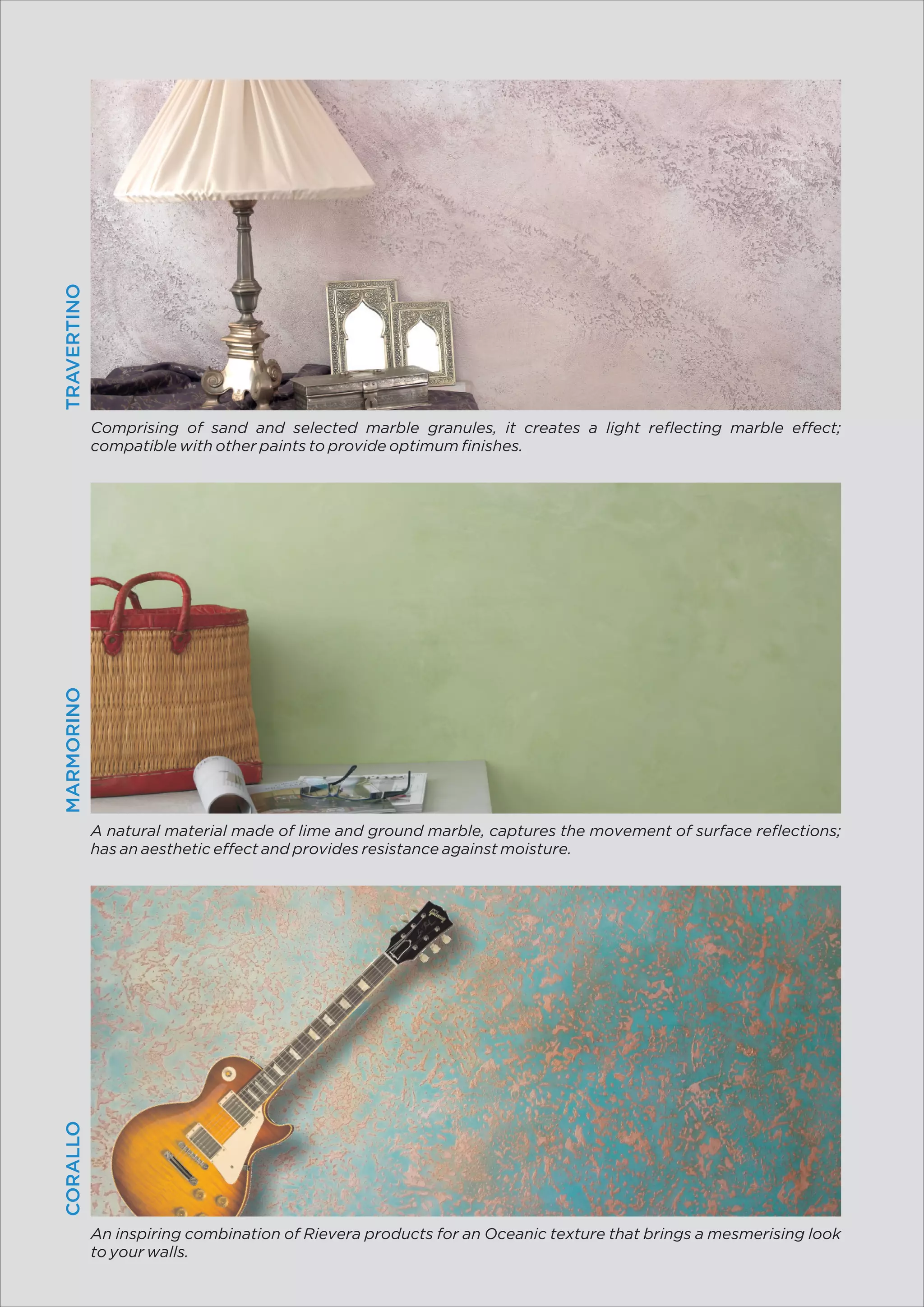 Rievera - Italian Designer Paints Brochure | PDF