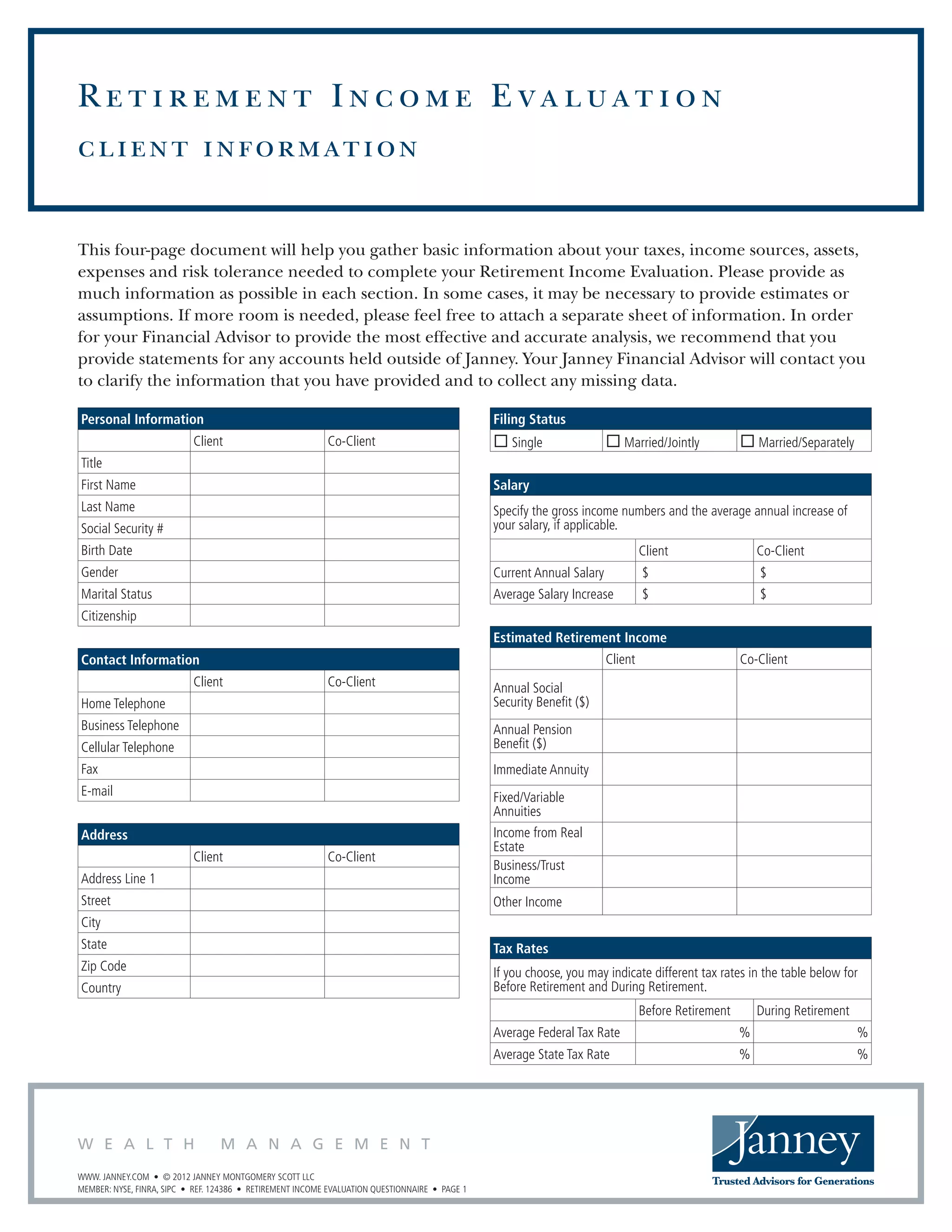RIE Worksheet | PDF