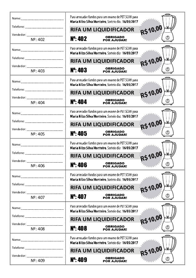 Ejemplo De Rifas Modelo De Rifa A Beneficio Pdf Nanouk Boeren Images