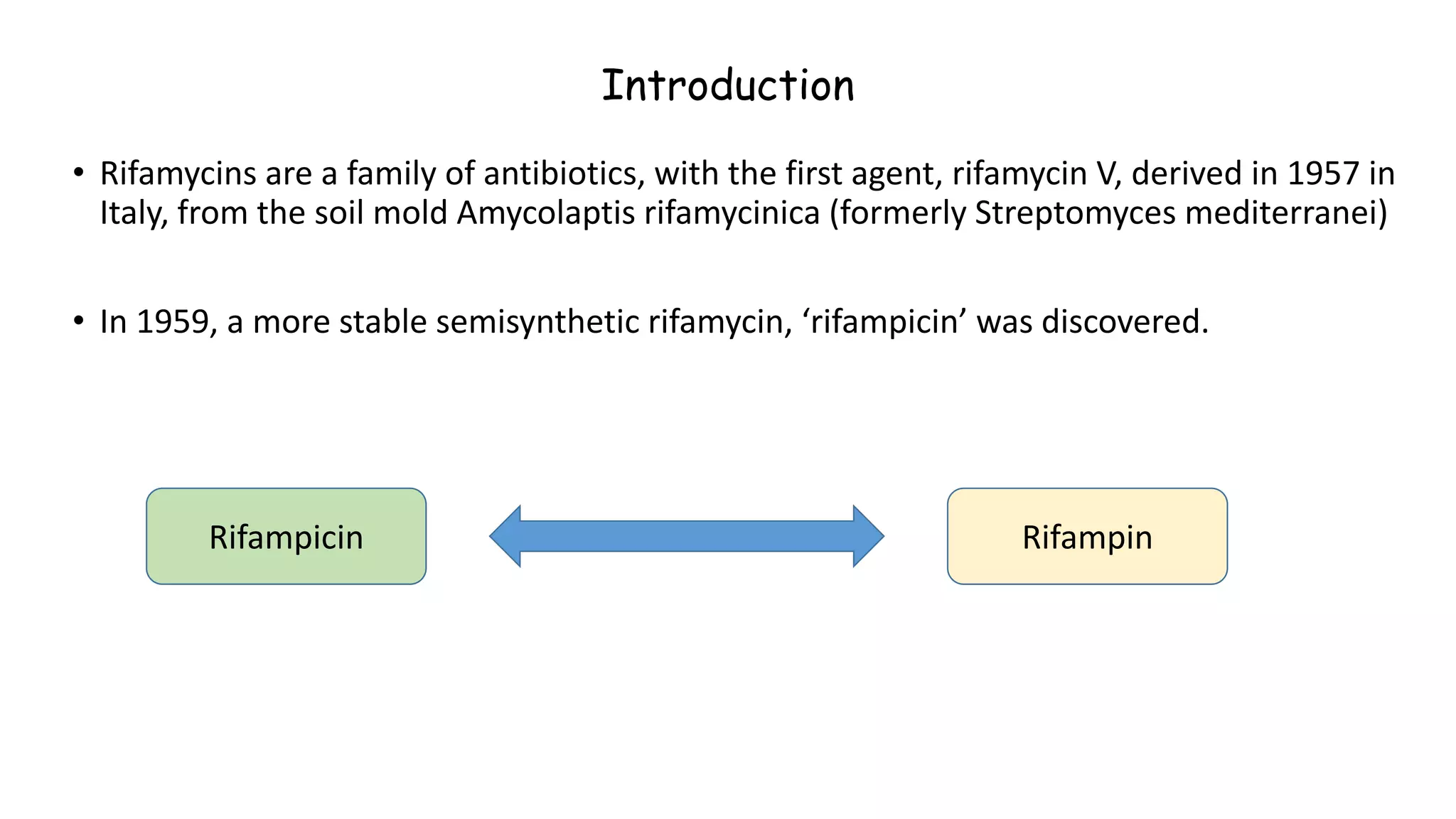Rifampicin in leprosy | PPTX