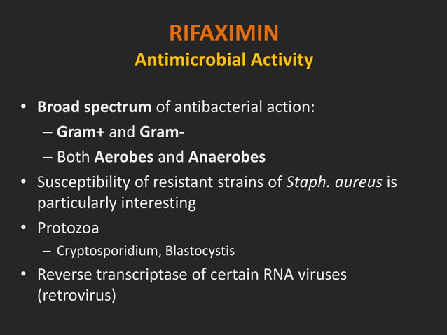 Rifaximin - Fatro worldwide exclusive antibiotic | PPTX