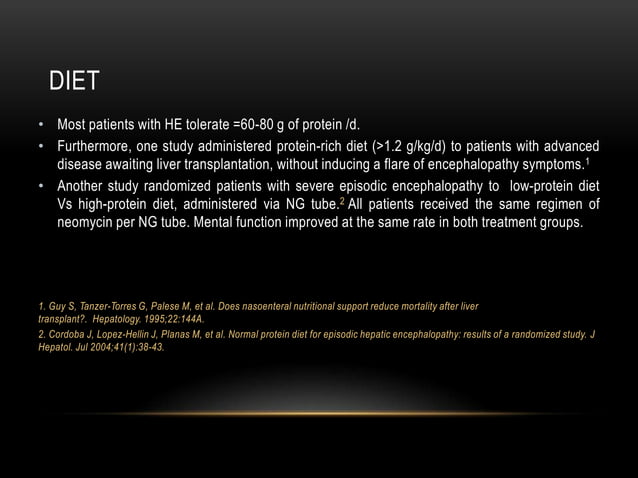 Rifaximin treatment in hepatic encephalopathy | PPTX