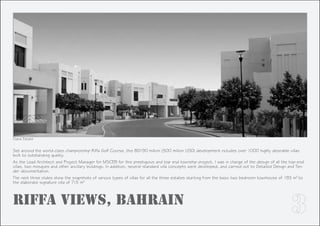 Riffa views portfolio | PDF