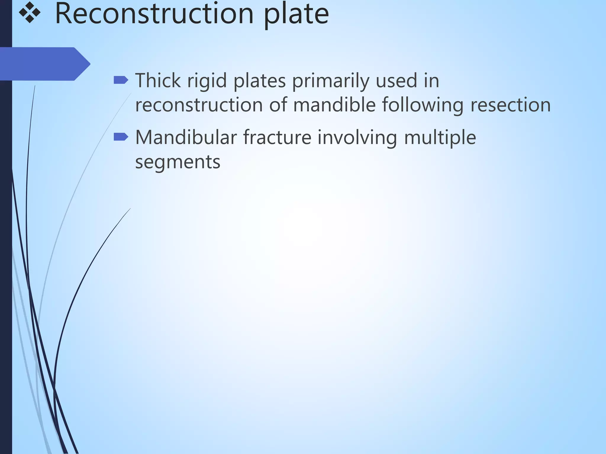 Rigid internal fixation in oral surgery | PPTX