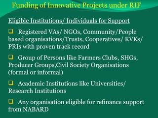 Rif Innovation Presentation | PPT