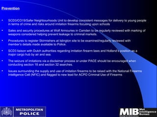 London Imitation Firearms Operation | PPT
