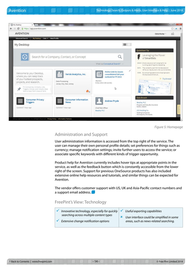 FreePint Review of Avention | PDF