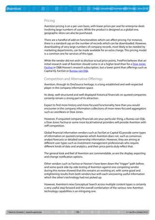 FreePint Review of Avention | PDF