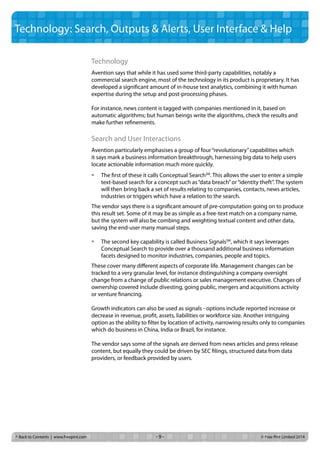 FreePint Review of Avention | PDF