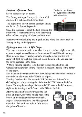 Rifle Scope Instruction Manual FFP | Optics Trade | PDF