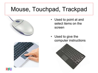 RIFLI-Computer-Basics-Part-1-1 lecture not | PPT
