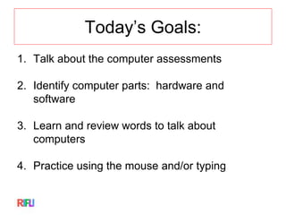 RIFLI-Computer-Basics-Part-1-1 lecture not | PPTX