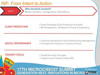 Responsible Inclusive Finance | PPTX | Government Support and Welfare ...