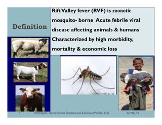 Rift valley fever ppt. | PDF
