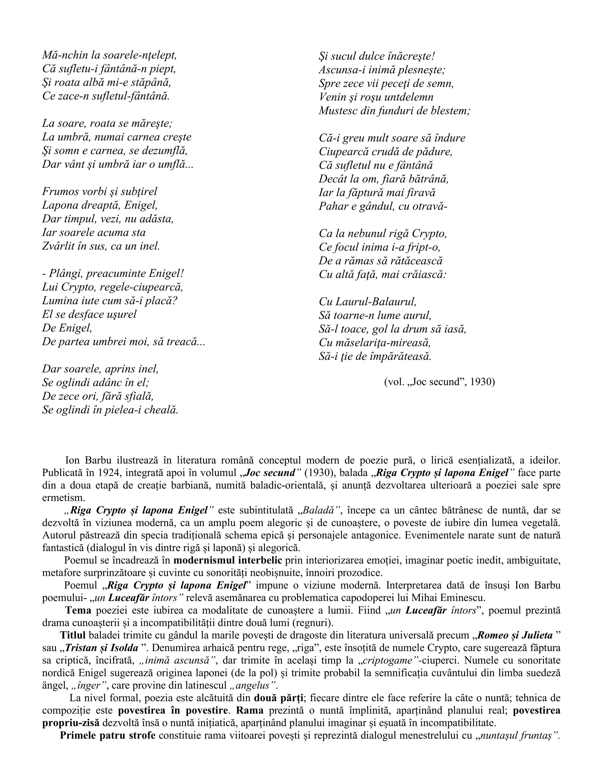 „Riga Crypto și lapona Enigel” de Ion Barbu.pdf