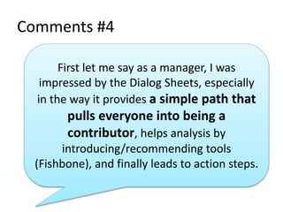 Dialogue Sheets for Retrospectives (Riga) | PPTX