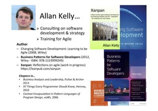 Allan Kelly - Dialogue Sheets for retrospectives and discussion | PDF