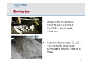 Hannah Rigby - Imperial College London, United Kingdom - The potential ...