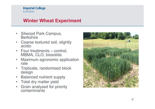 Hannah Rigby - Imperial College London, United Kingdom - The potential ...