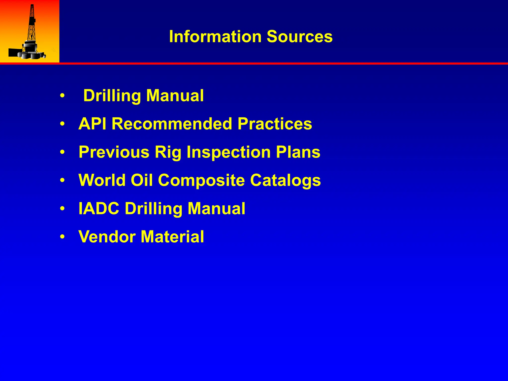 Rig Equipment Maintenance & Inspection.ppt