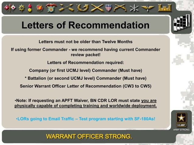NAVY ENLISTED TO CWO OFFICER PROGRAM BRIEF | PPT