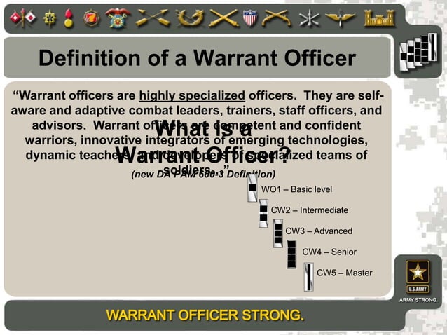 NAVY ENLISTED TO CWO OFFICER PROGRAM BRIEF | PPT