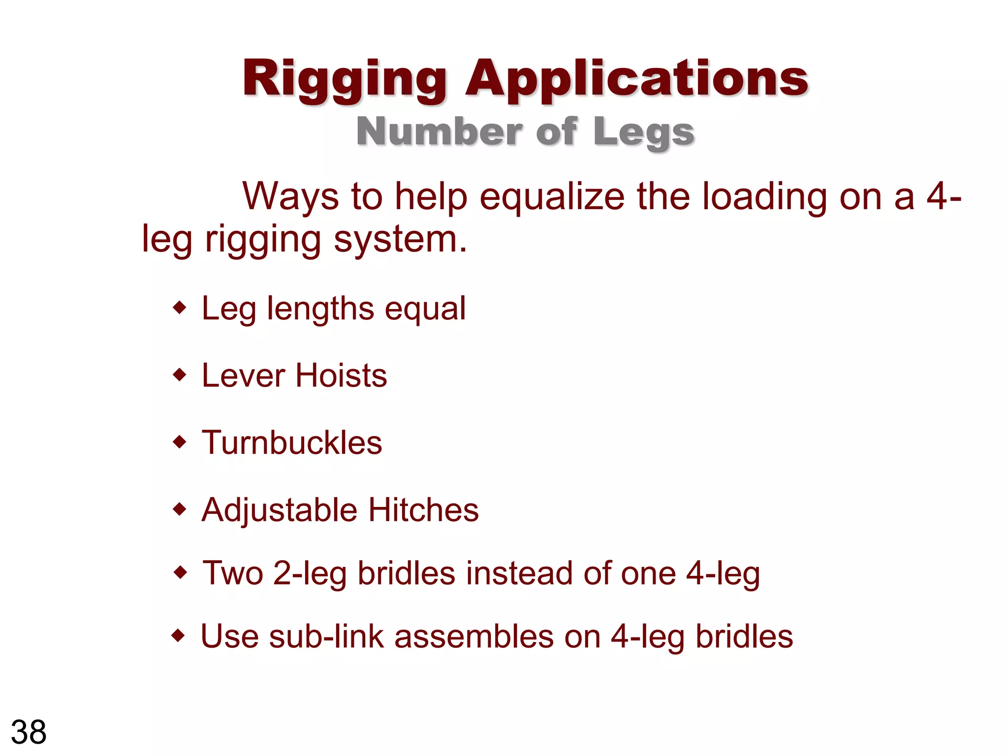 Rigging | Rigging Safety | Gaurav Singh Rajput | PDF