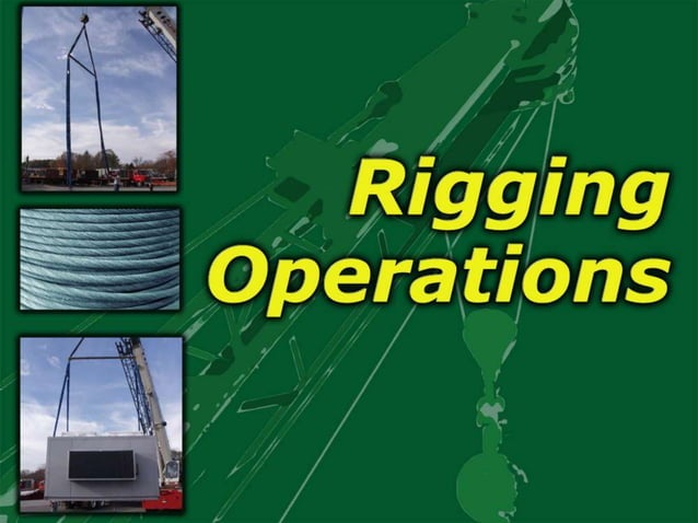 Rigging and Hoisting PP.ppt | Sports Equipment | Sports