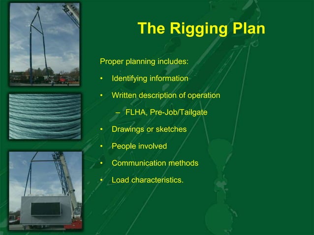 Rigging and Hoisting PP.ppt | Sports Equipment | Sports