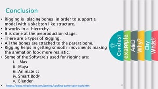 Rigging in 3D animation | PPTX