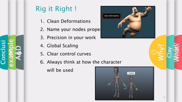 Rigging in 3D animation | PPTX | Computer Animation | Computer Software ...