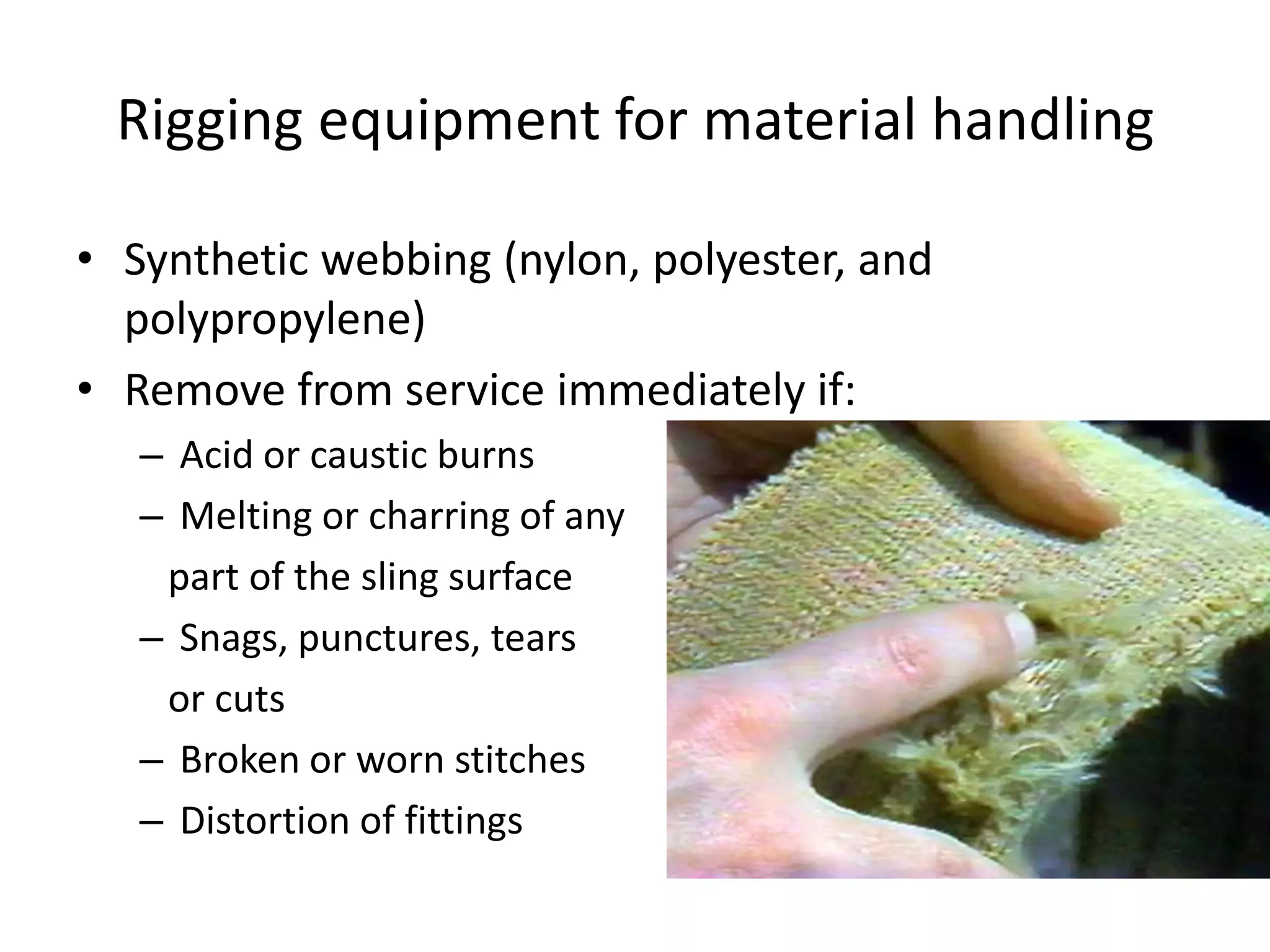 Rigging safety 7 | PPTX