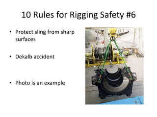 Rigging safety 7 | PPT | Free Download