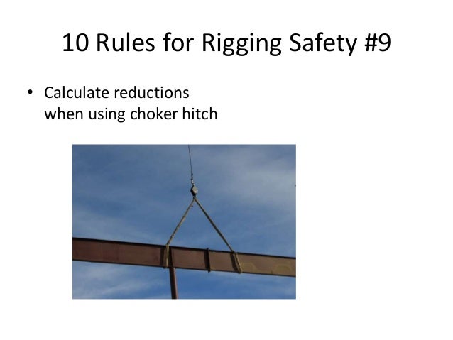 Rigging safety 7