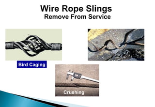 Rigging Safety (Webbing, Wire Rope Sling) | PPT