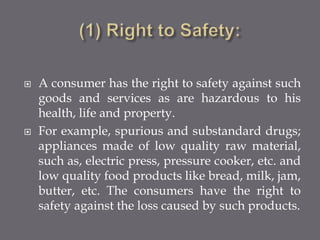 Righrs of consumer | PPTX