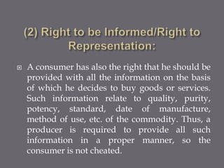 Righrs of consumer | PPTX