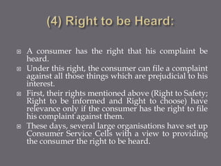 Righrs of consumer | PPTX