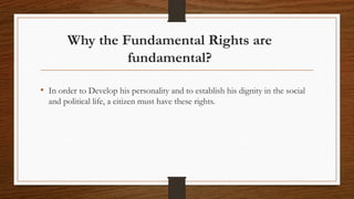fundamental rights in Indian constitution | PPT