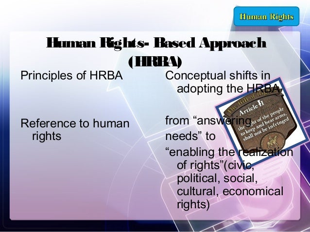 Right Based Approach