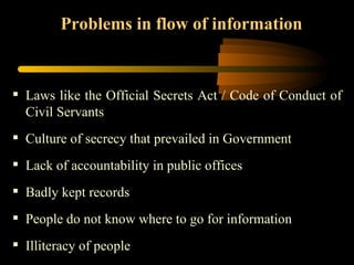 Right_to_Information_overview | PPT