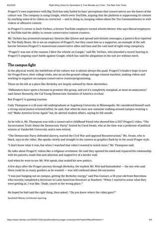 Right wing views for generation z,PragarU.com | PDF