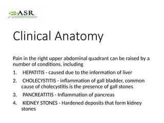 Right Abdominal Quadrant by Vinjarapu Dhana sree | PPTX