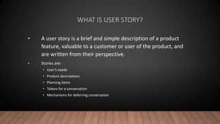 Right amount of details to the user story | PPT