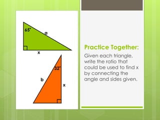 Right Angled Trigonometry Grade 9 Mathematics | PPT