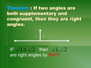 All Right Angles Are Congruent