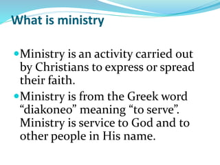 Right attitude in ministry | PPTX