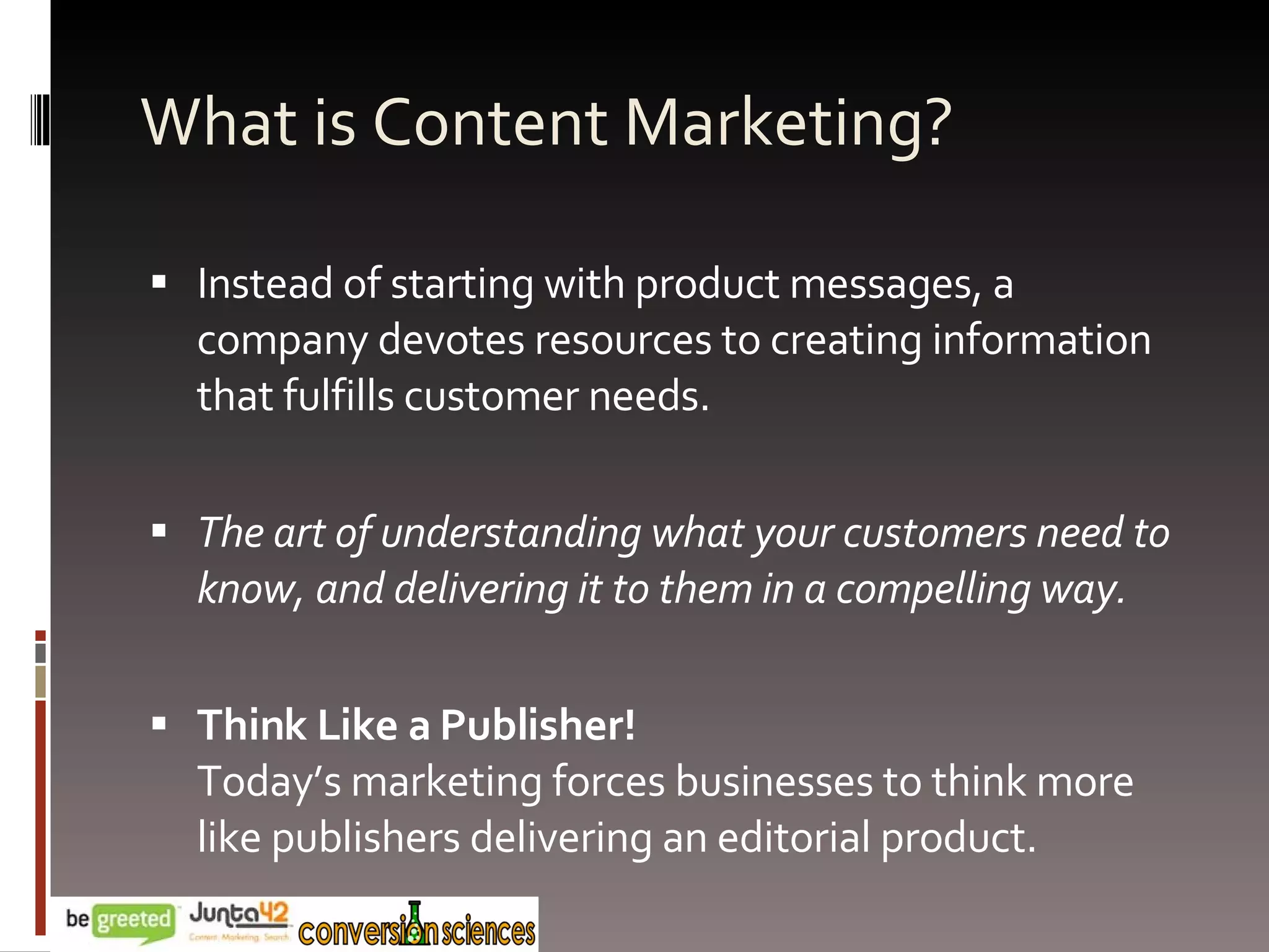 Right Content. Right Response.™ with Pulizzi, Granoff, and Massey | PPT